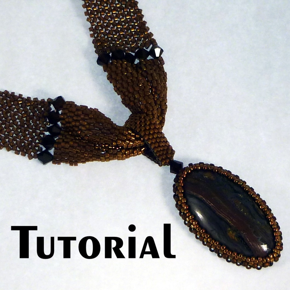 TUTORIAL Swag Necklace PDF | Mikki Ferrugiaro Designs