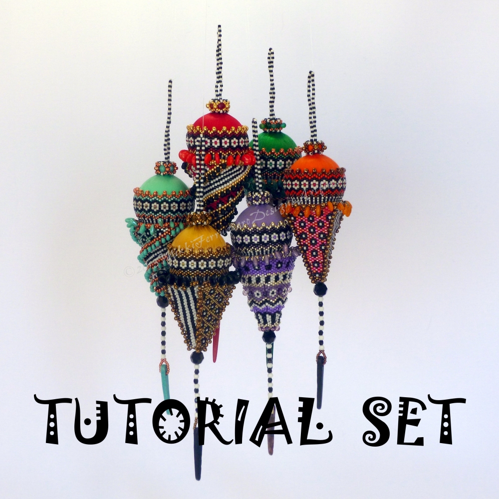 TUTORIAL SET All Three Doodads | Mikki Ferrugiaro Designs